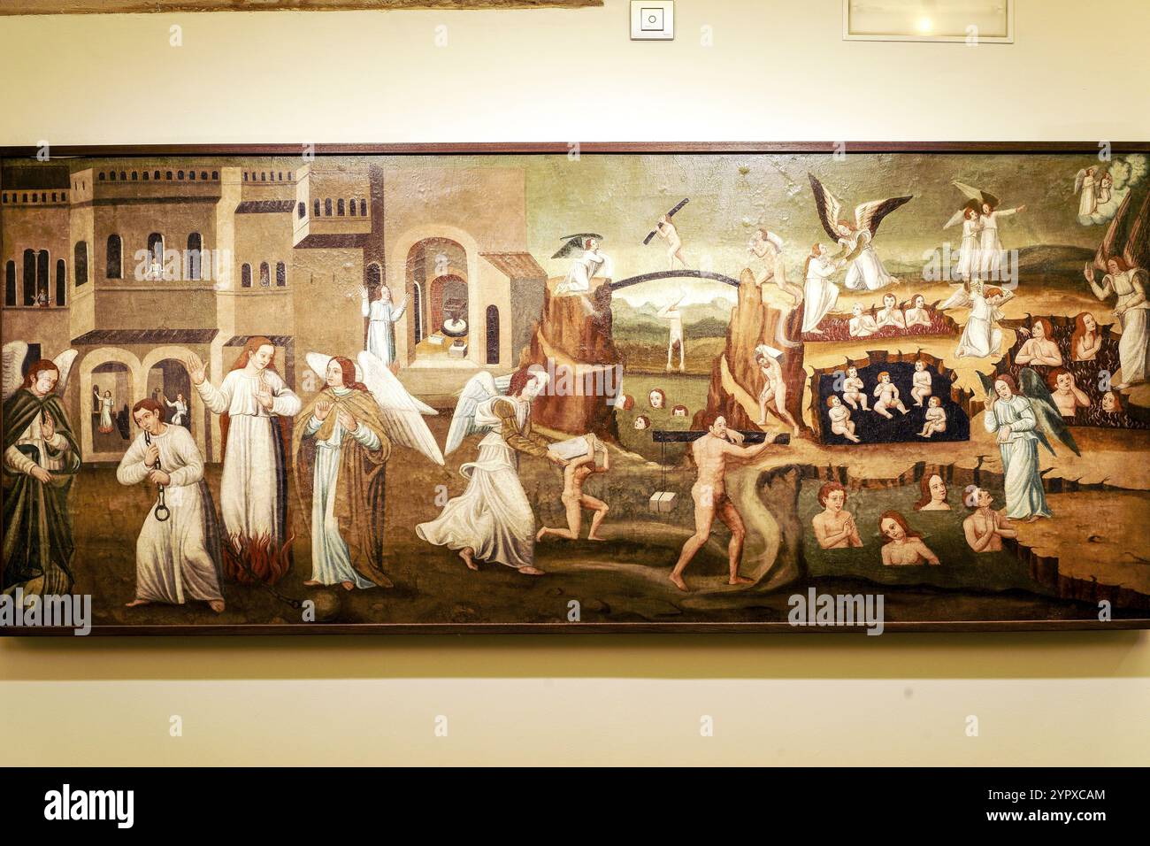 Bridge of Purgatory/Entrance to heaven and hell (16th century) Mateu ...