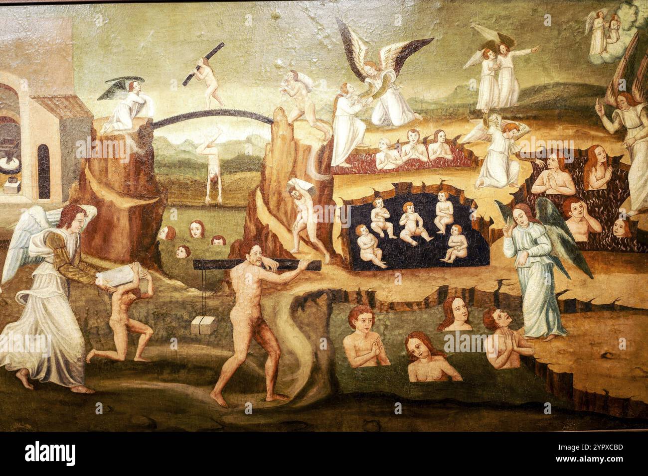 Bridge of Purgatory/Entrance to heaven and hell (16th century) Mateu ...