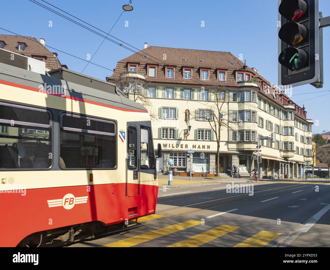 Zurich, Switzerland, is famous for its public transport tram network ...
