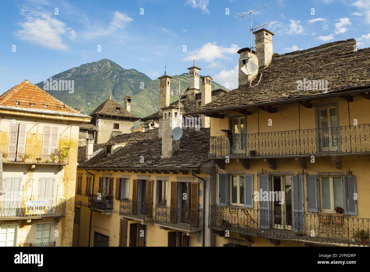 The city of Domodossola is a famous regional centre in Northern Italy ...