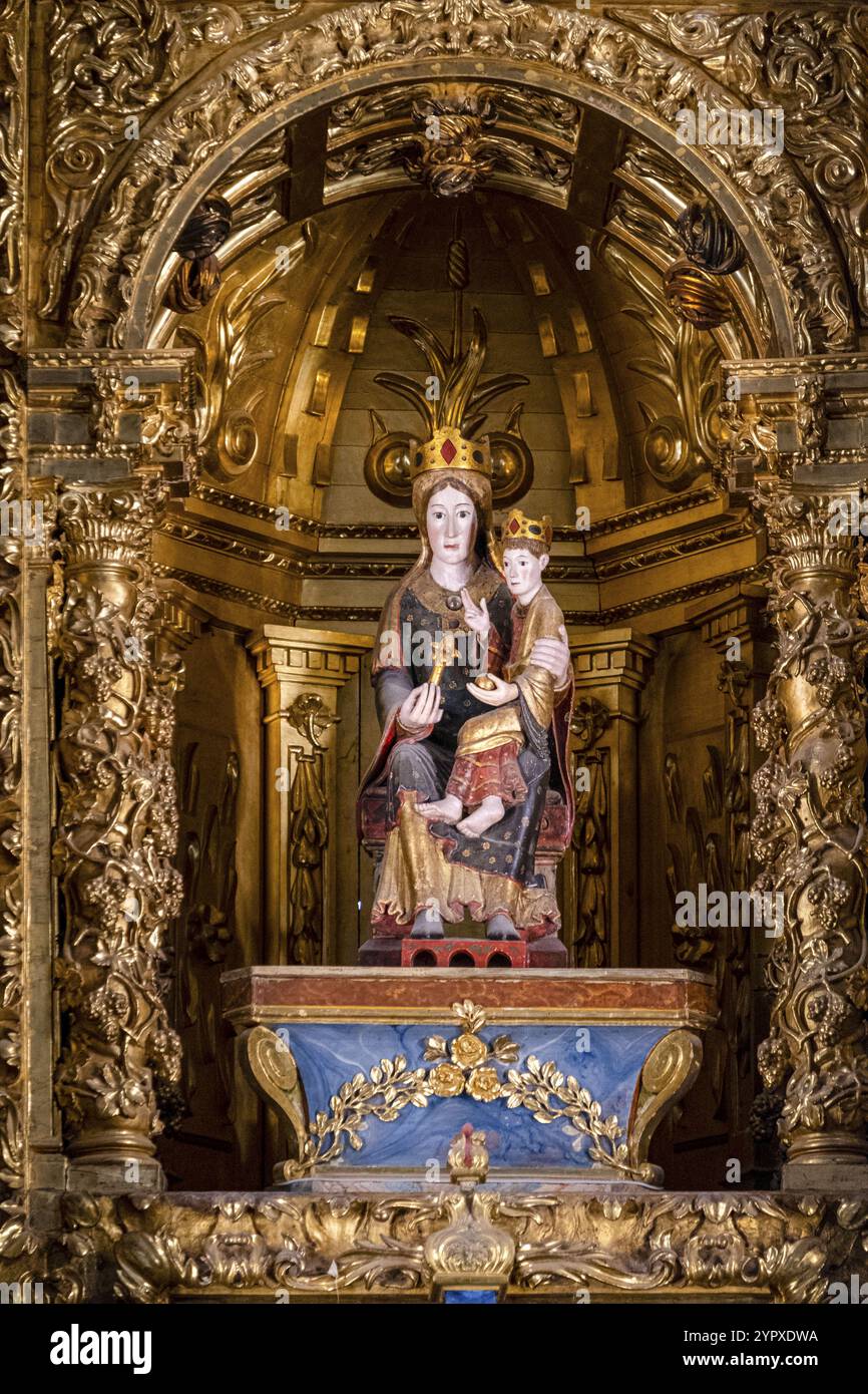 Image of the Virgin of the Terrace, Romanesque style, Main Altarpiece ...