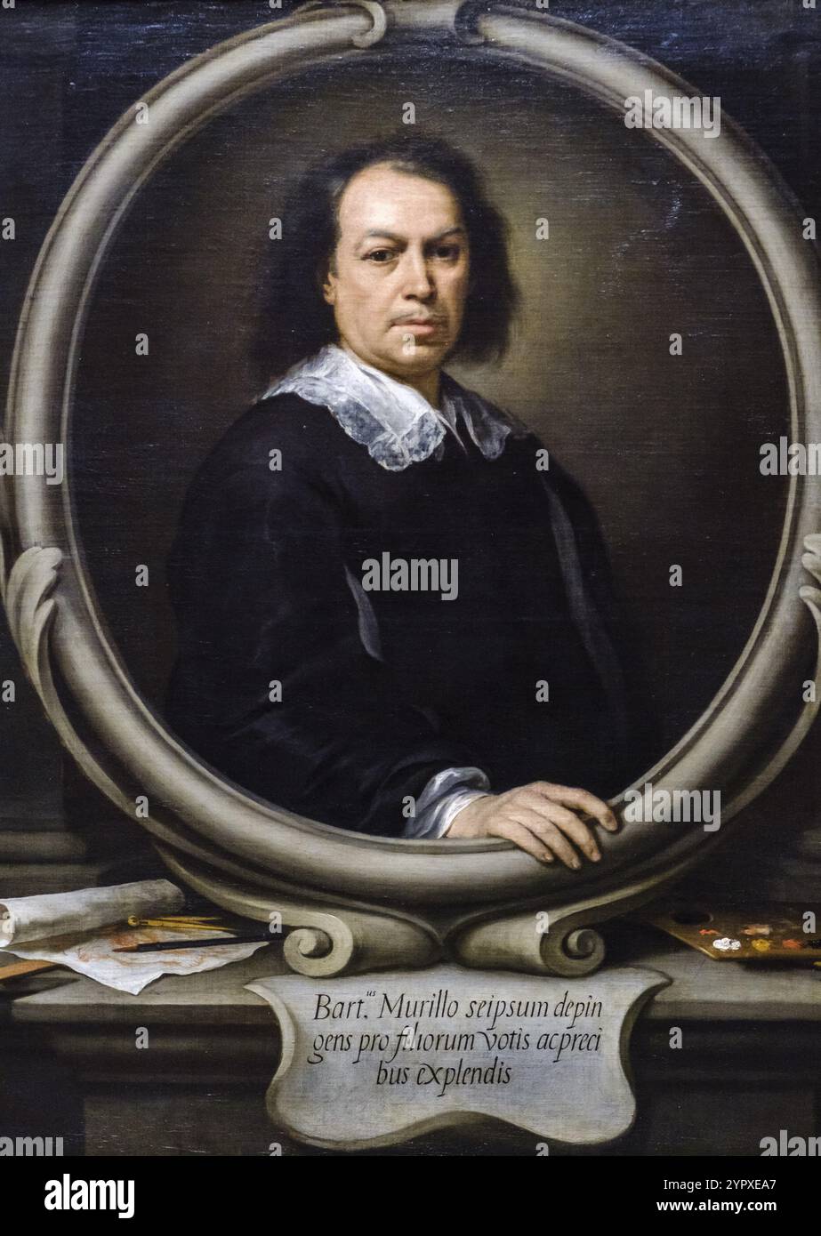 Bartolome Esteban Murillo, Self Portrait, 1668?, oil on canvas ...