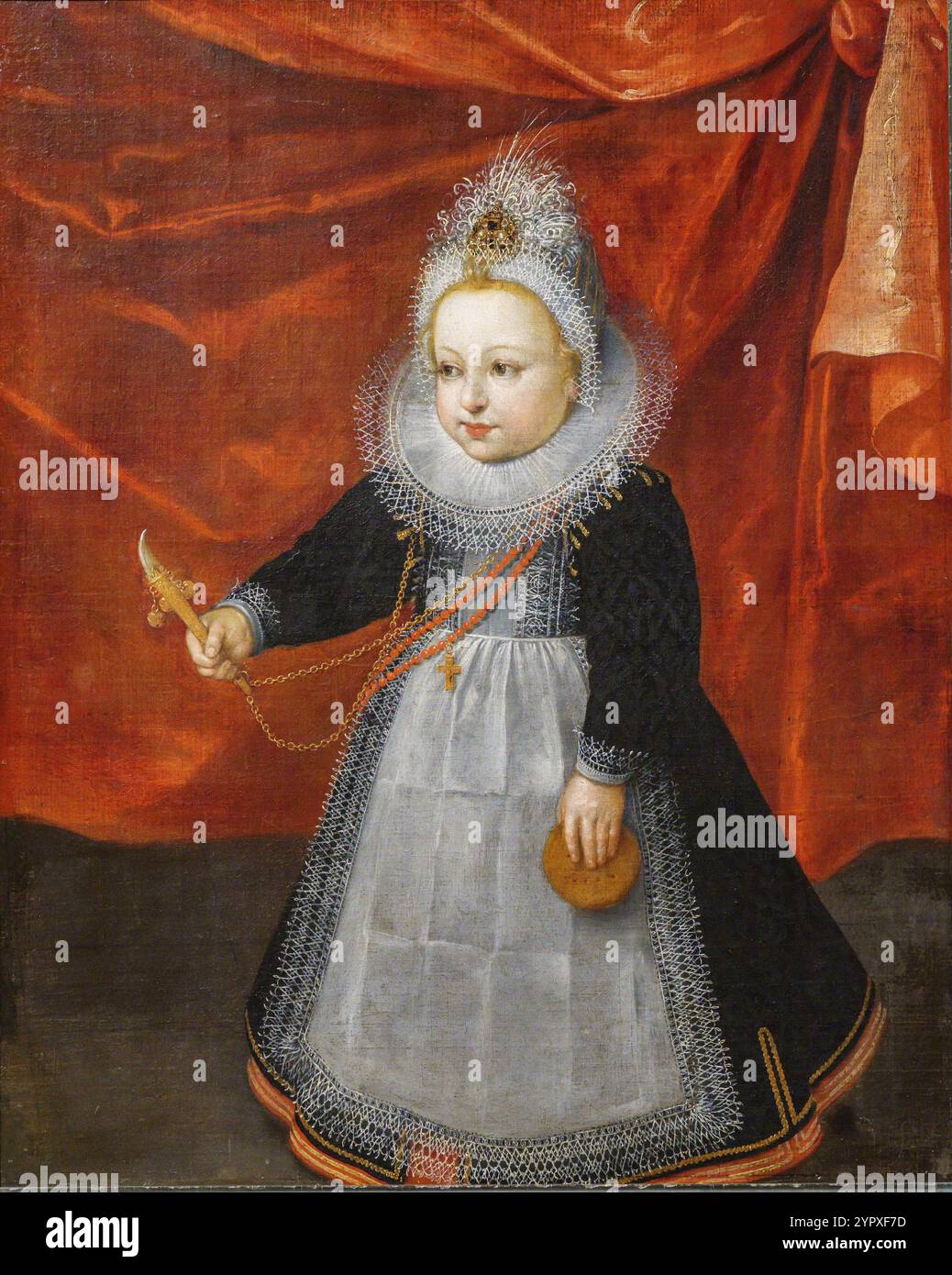 Portrait of a princess, 1604, circle of Frans Pourbus the yonger, Nins, portraits of children s ...