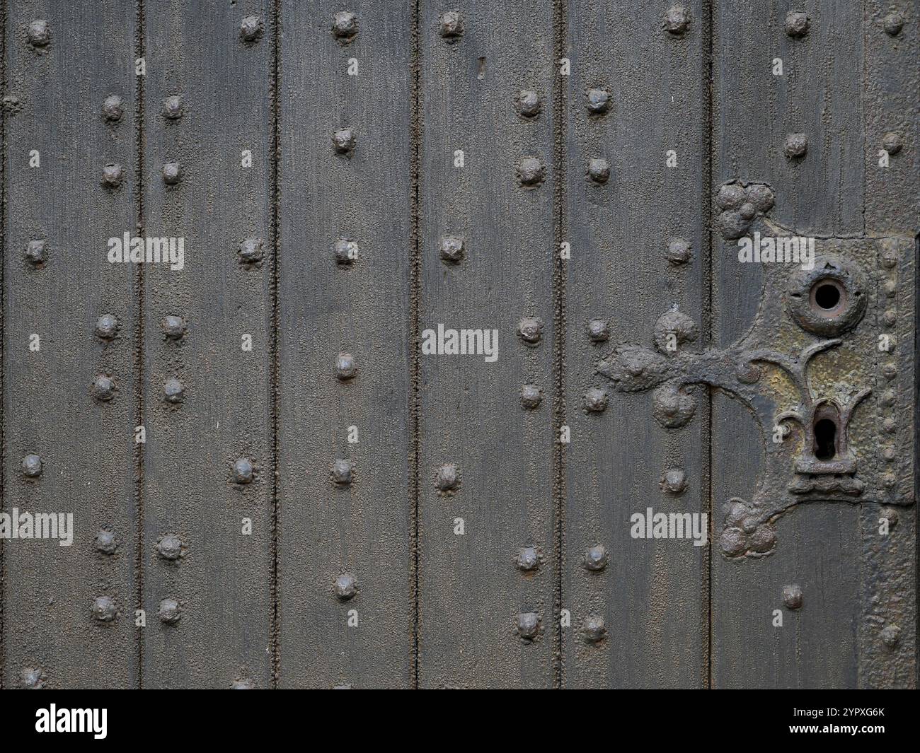 Wooden structure with fittings on portal close-up, texture background ...