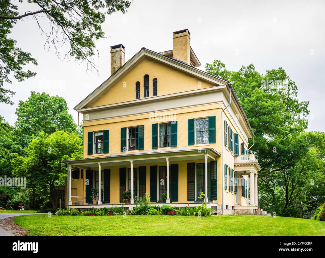 The Dickinson Homestead was the birthplace and home from 1855 to 1886 ...