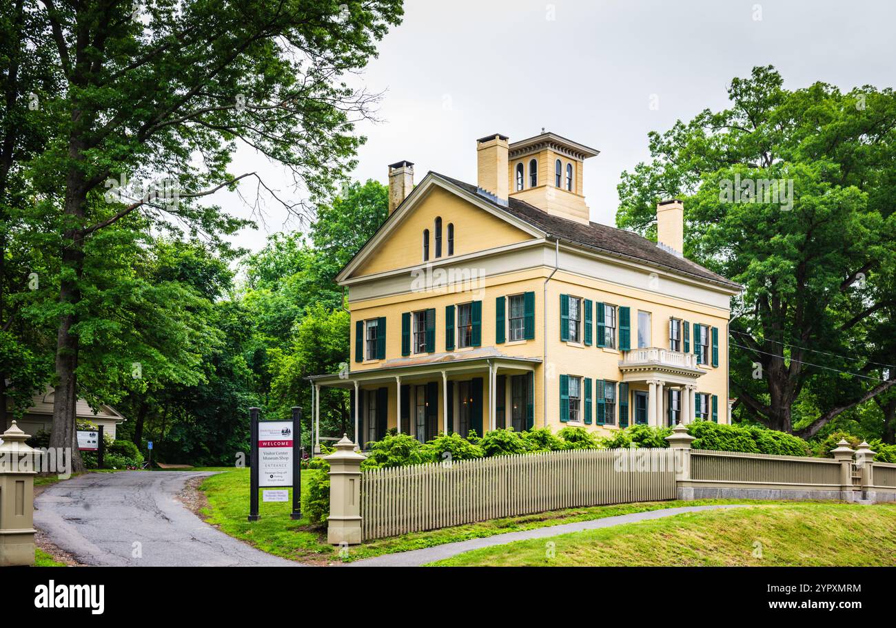 The Dickinson Homestead was the birthplace and home from 1855 to 1886 ...