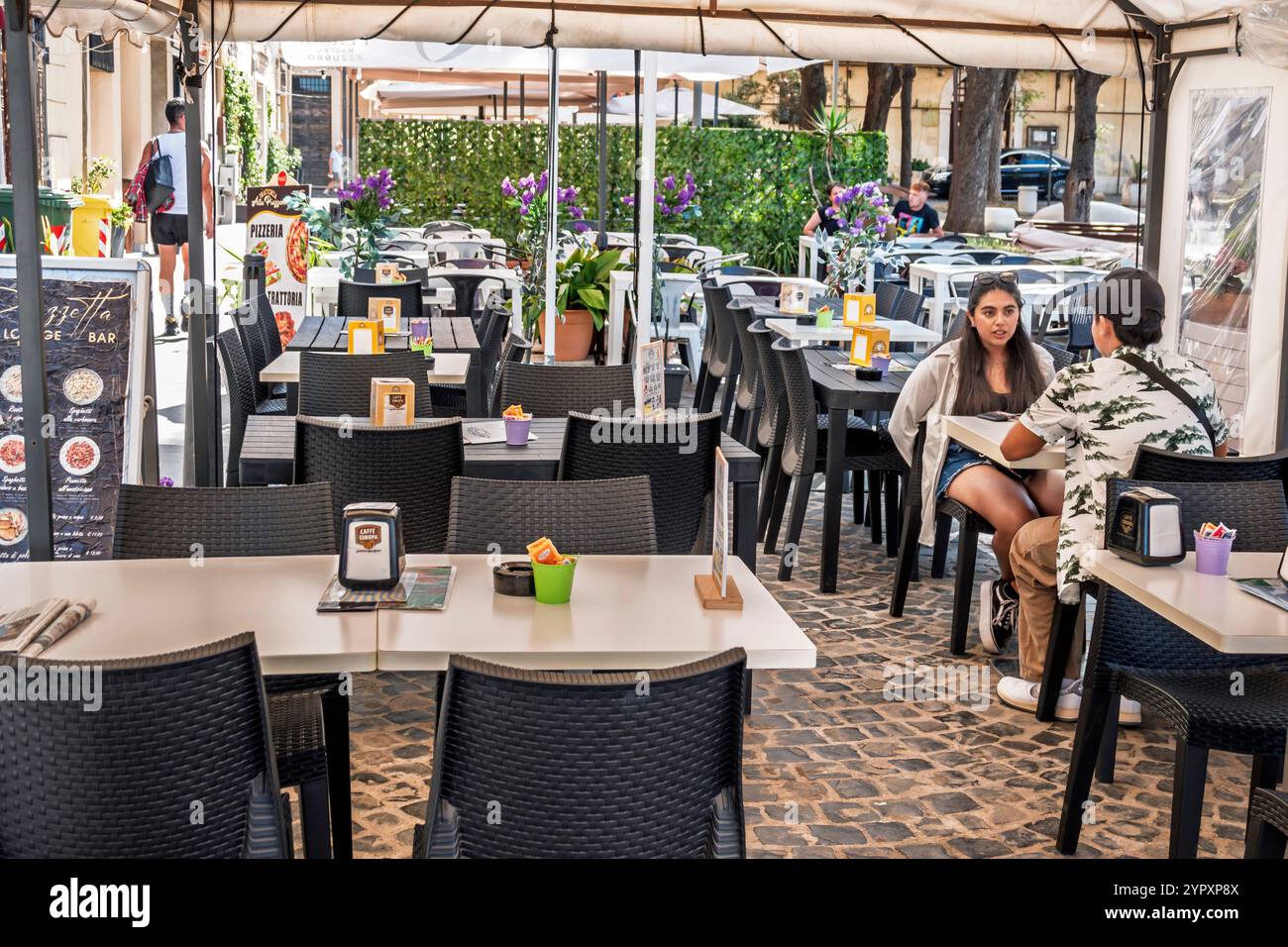 Civitavecchia Italy,Via Guglielmo Marconi,Cafe La Piazzetta,outdoor ...