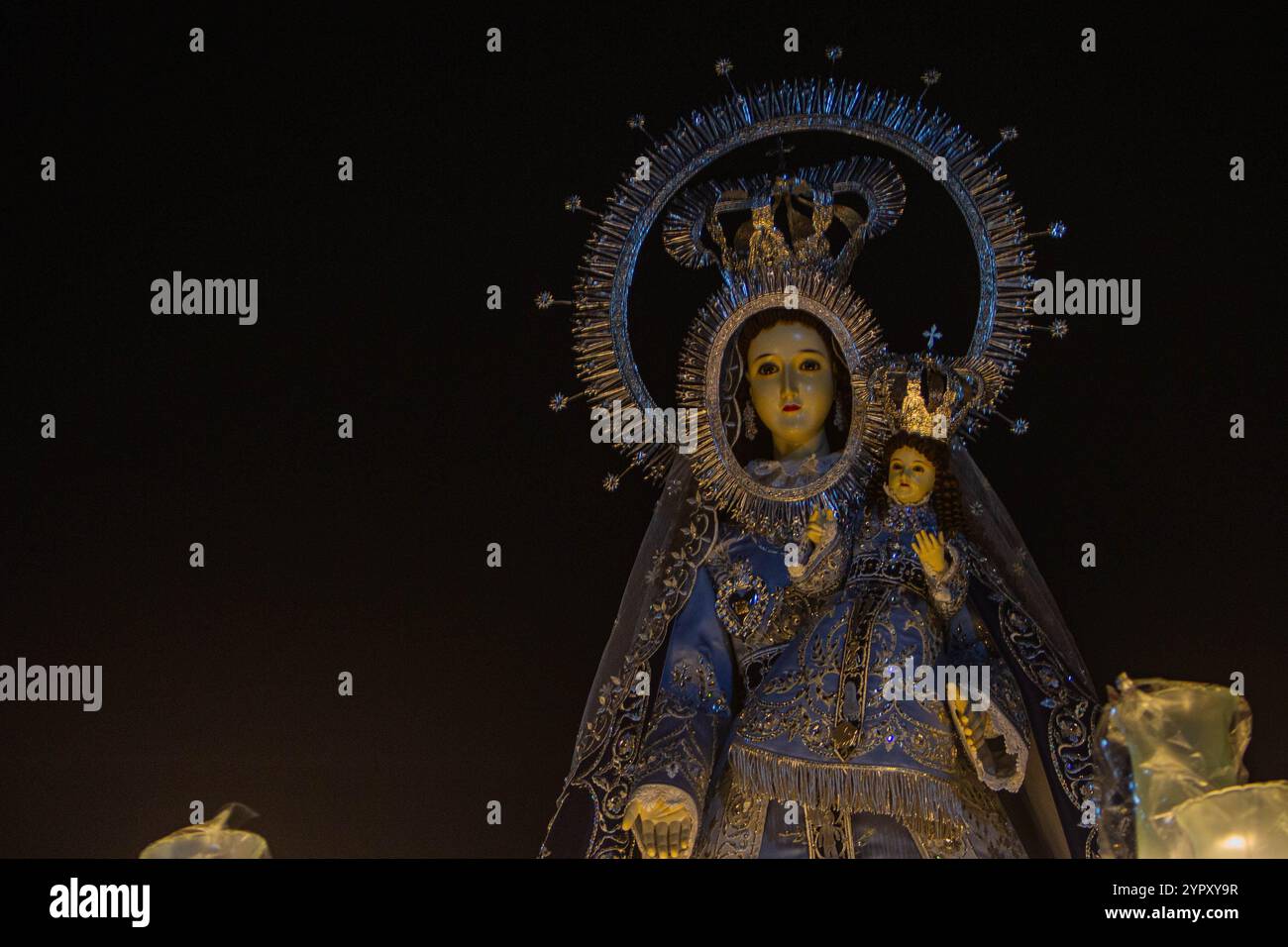Quezon City, Quezon, Philippines. 1st Dec, 2024. An statue of Mary is ...
