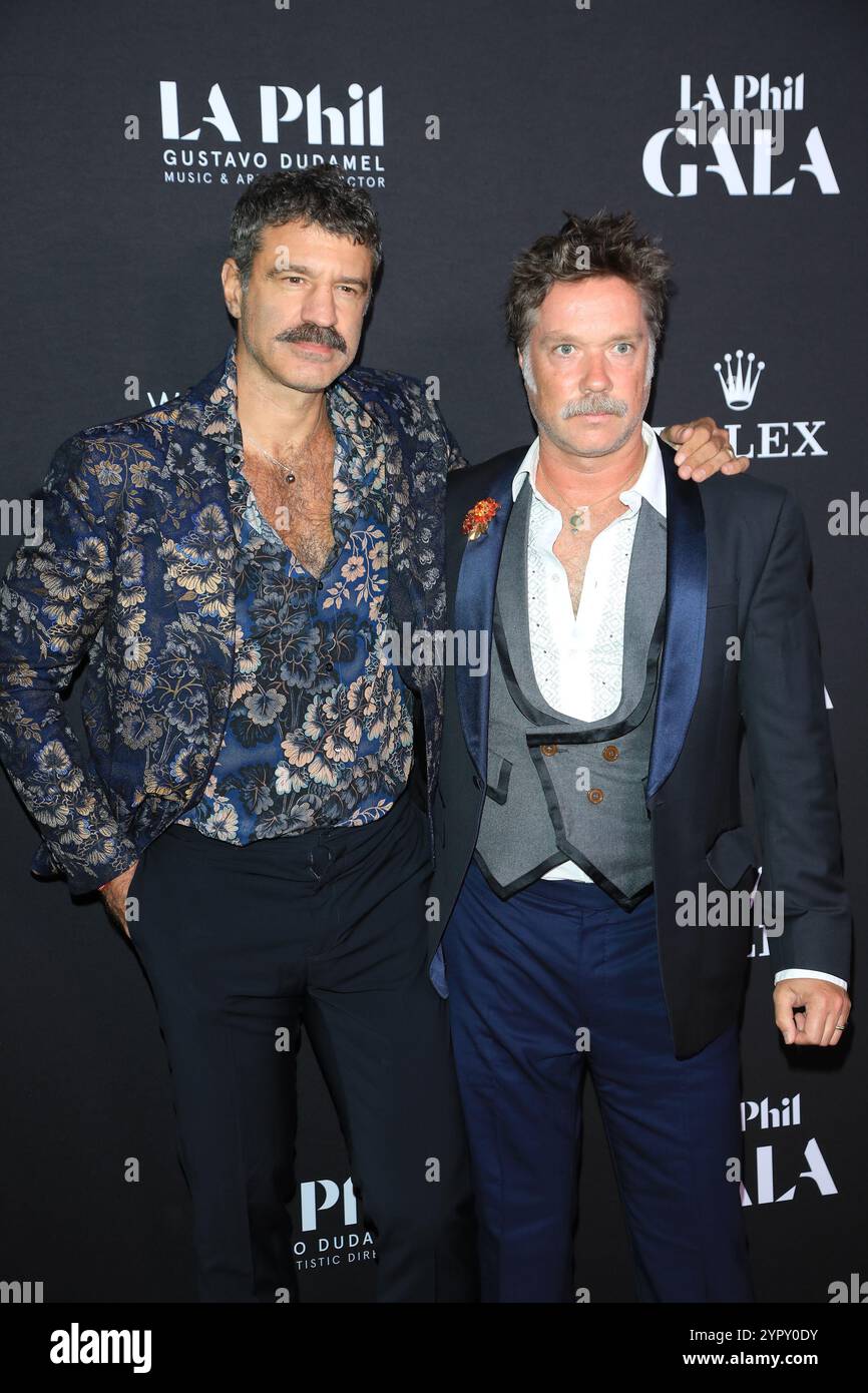 LOS ANGELES - OCT 1: Jo?rn Weisbrodt, Rufus Wainwright at the Los ...