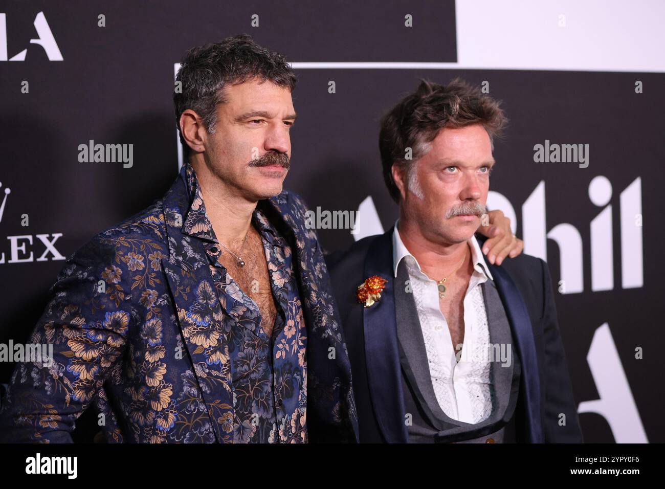 LOS ANGELES - OCT 1: Jo?rn Weisbrodt, Rufus Wainwright at the Los ...