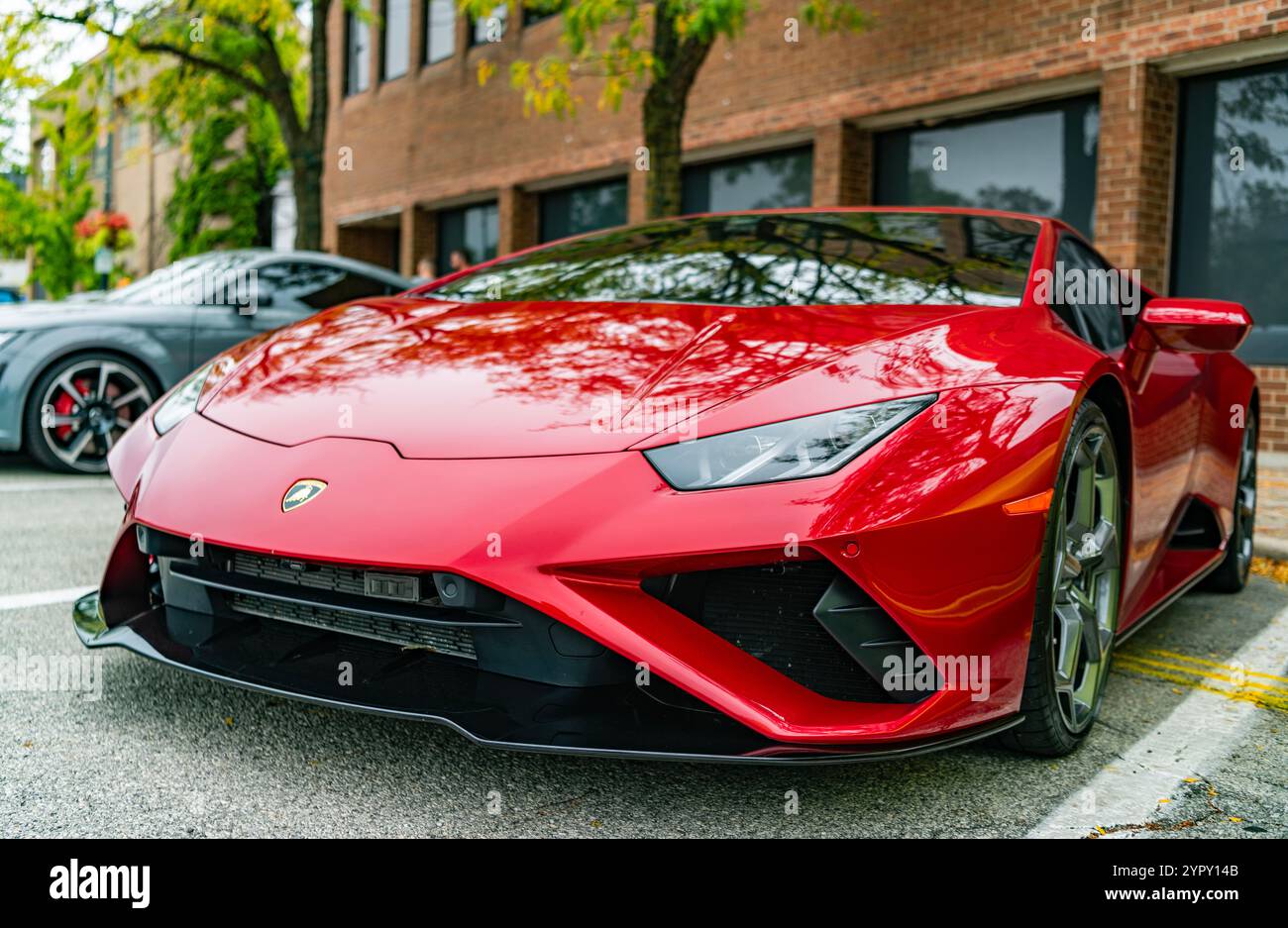 Chicago, Illinois - September 29, 2024: 2020 Lamborghini Huracan LP 640 ...