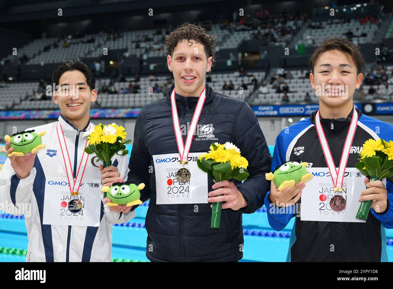 Tokyo Aquatics Centre, Tokyo, Japan. 30th Nov, 2024. (L-R) Tatsuya ...