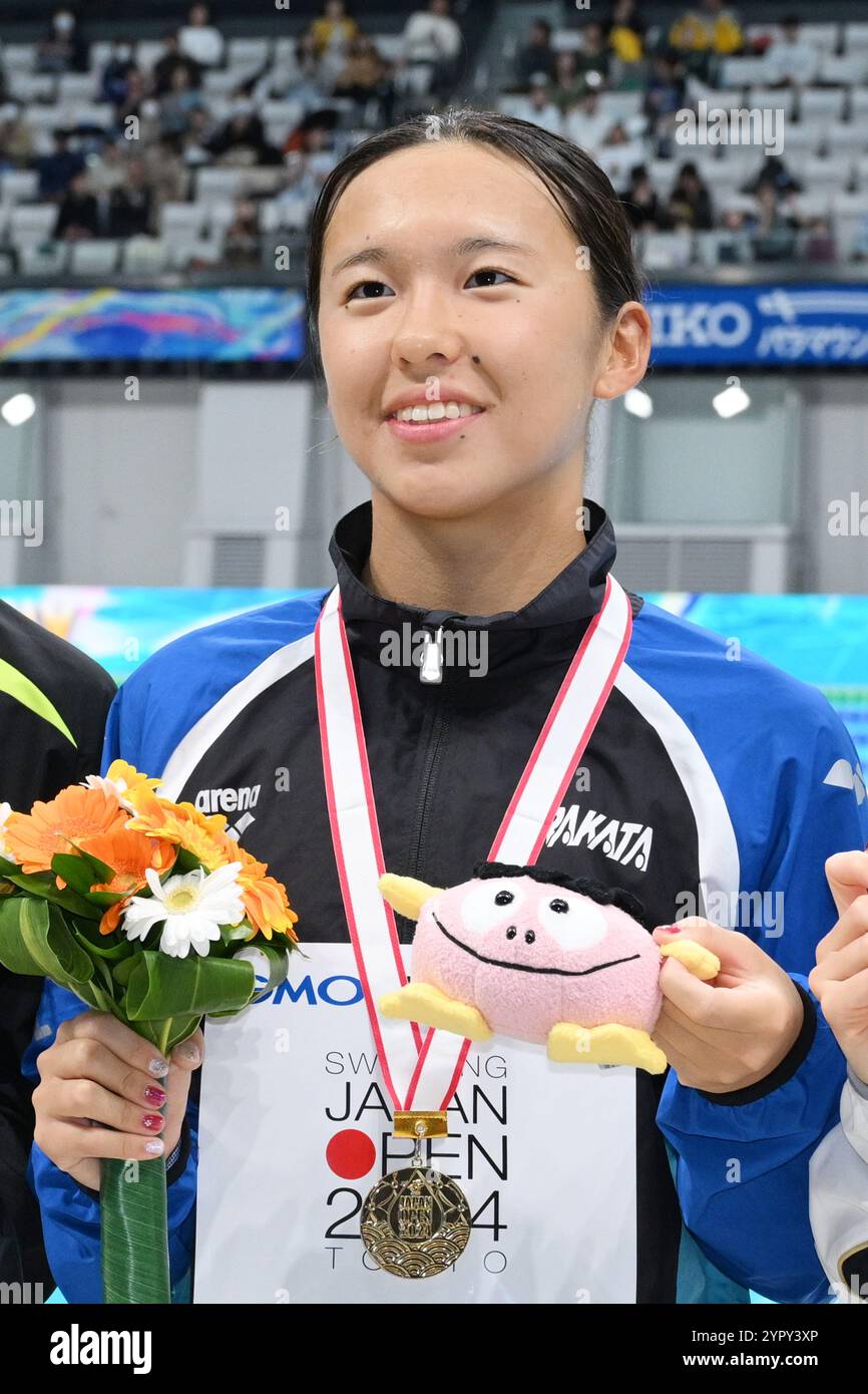 Tokyo Aquatics Centre, Tokyo, Japan. 1st Dec, 2024. Ichika Kajimoto, DECEMBER 1, 2024 - Swimming ...