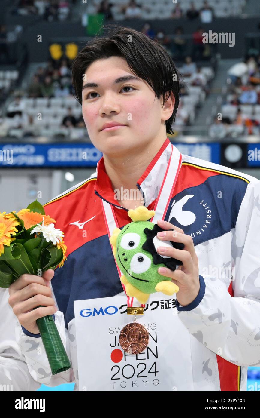 Tokyo Aquatics Centre, Tokyo, Japan. 1st Dec, 2024. Tomoyuki Matsushita, DECEMBER 1, 2024 ...