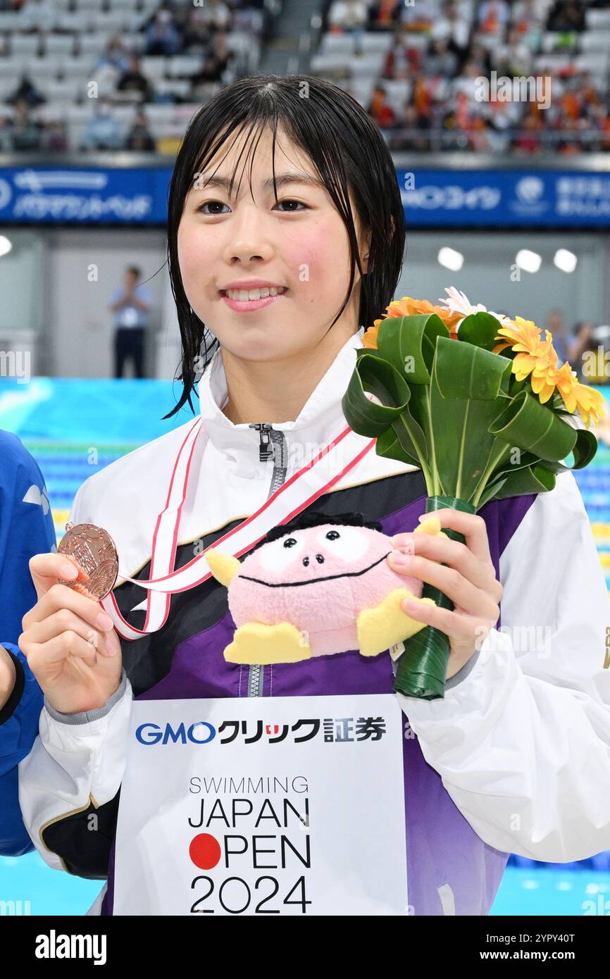 Tokyo Aquatics Centre, Tokyo, Japan. 1st Dec, 2024. Ruka Takezawa ...