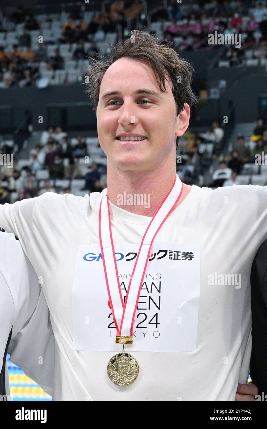 Tokyo Aquatics Centre, Tokyo, Japan. 1st Dec, 2024. Cam McEvoy (AUS ...