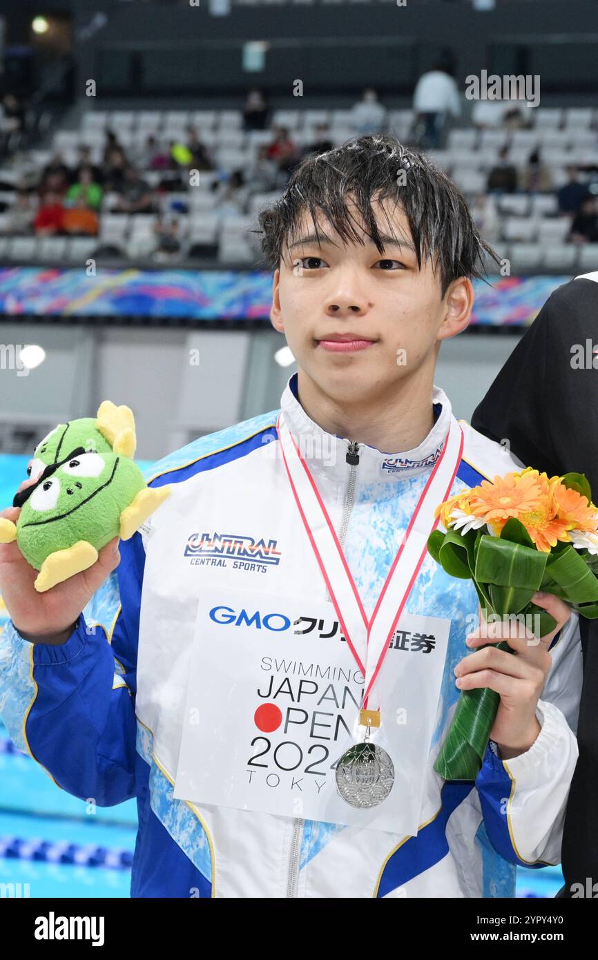 Tokyo Aquatics Centre, Tokyo, Japan. 1st Dec, 2024. Genki Terakado, DECEMBER 1, 2024 - Swimming ...