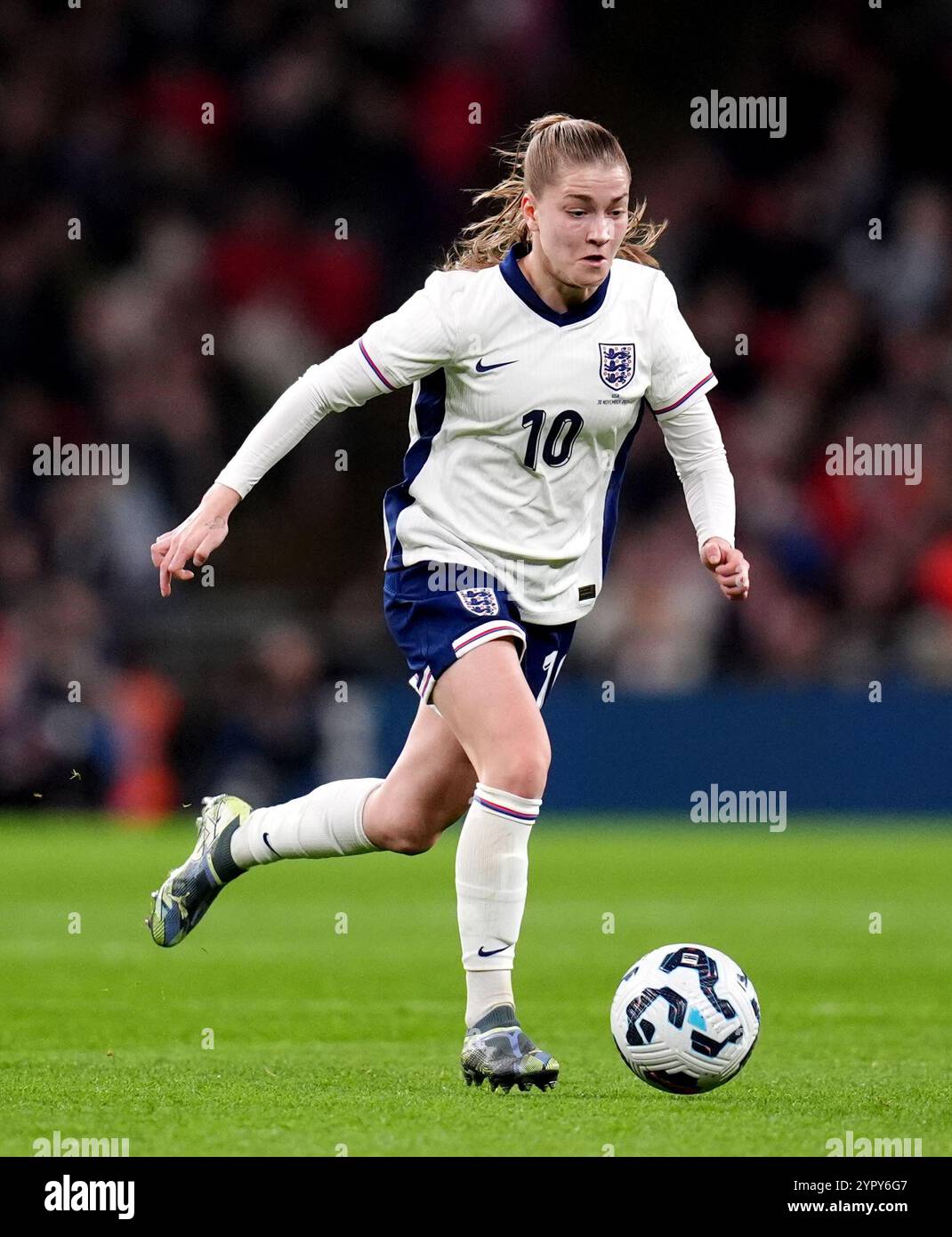 England’s Jess Park during an international friendly match at Wembley ...