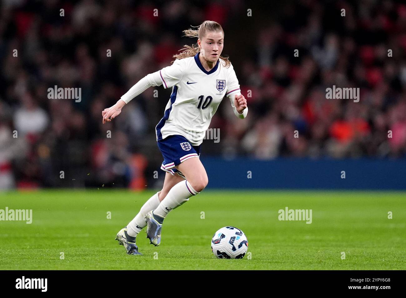 England’s Jess Park during an international friendly match at Wembley ...