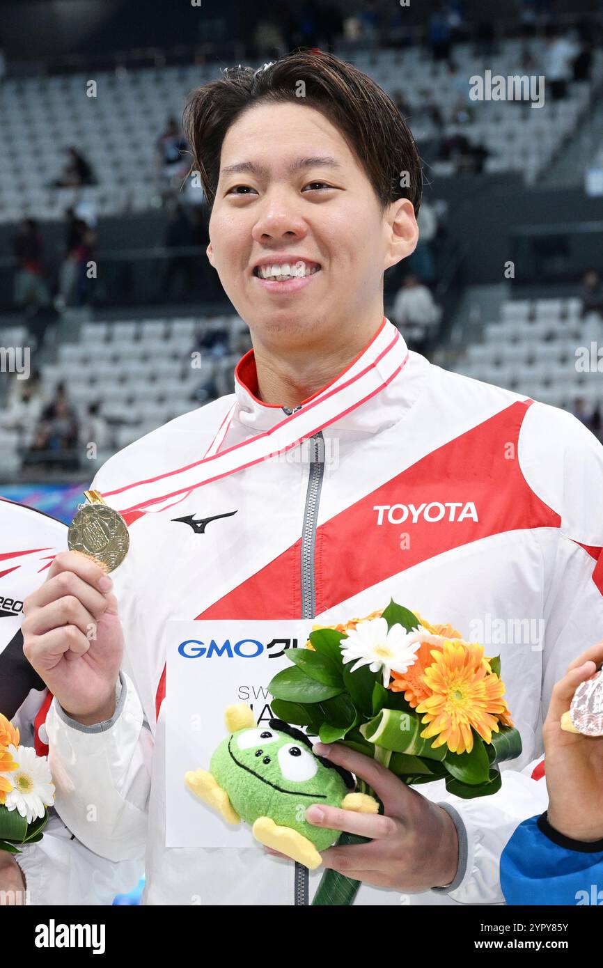 Tokyo Aquatics Centre, Tokyo, Japan. 1st Dec, 2024. Ippei Watanabe ...