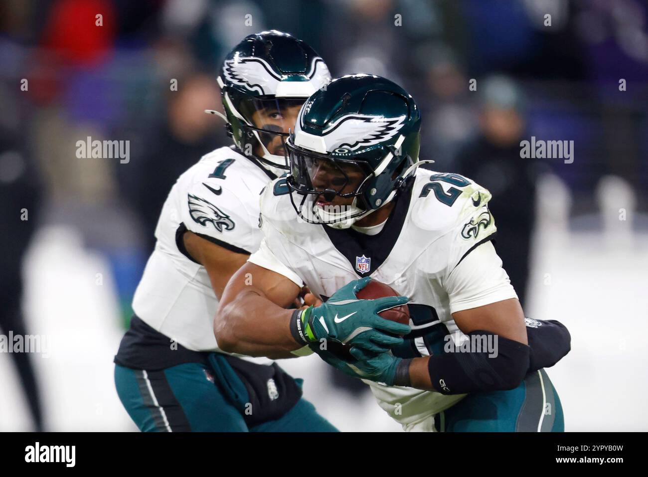 December 1, 2024: Philadelphia Eagles running back Saquon Barkley (26 ...