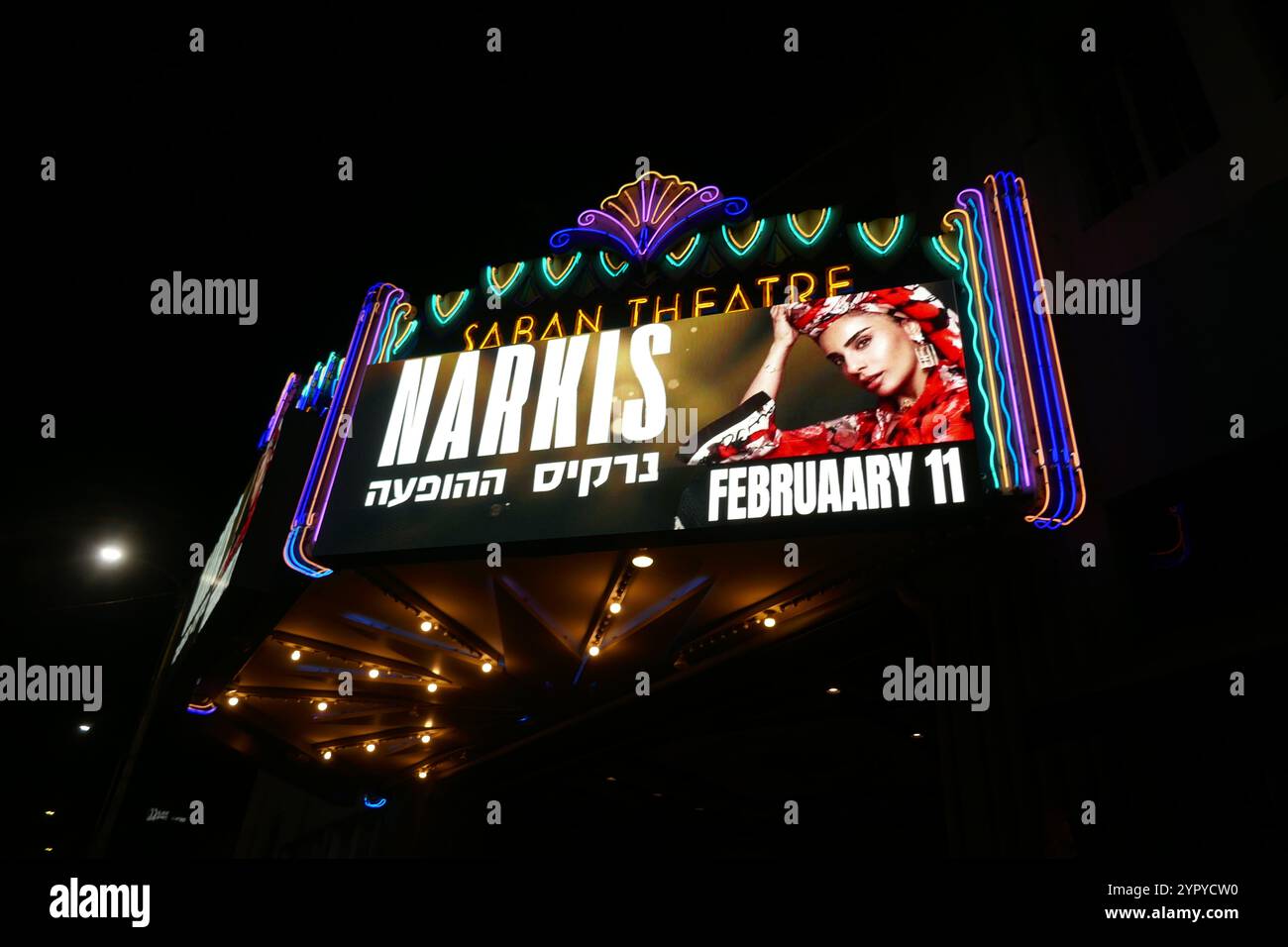 Los Angeles, California, USA 30th November 2024 Narkis Marquee at Saban ...