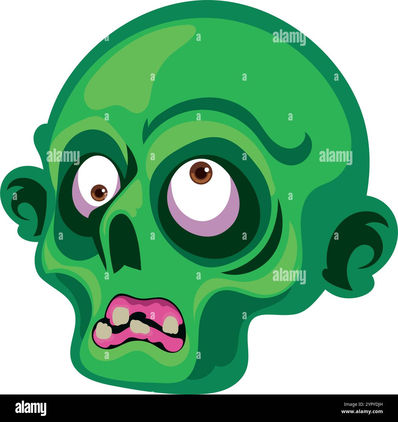 zombie head scary Stock Vector Image & Art - Alamy