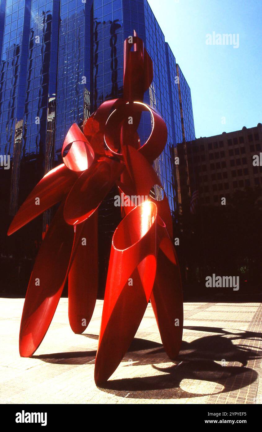 Oklahoma City, OK, U.S.A., cca. 1995. The "Galaxy" (sculpture) by ...