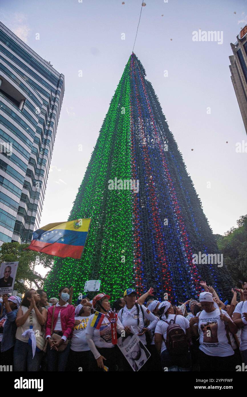 December 1, 2024, Caracas, Miranda, Venezuela: Family, friends and ...