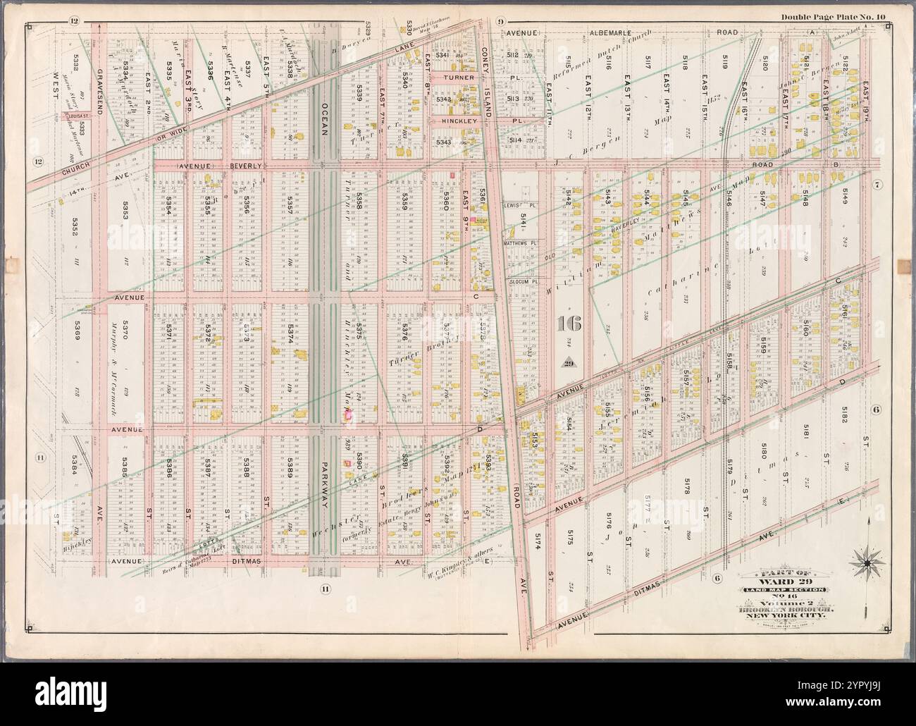 Bounded by Albemarle Road (Avenue A), East 19th Street, Ditmas Avenue ...