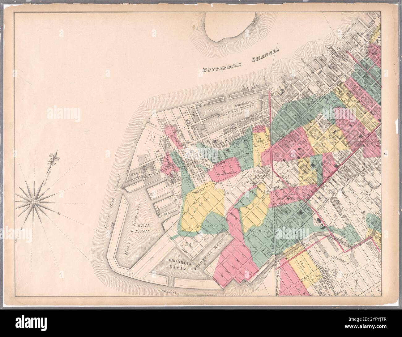 Sheet 5: Map encompassing Red Hook, Cobble Hill, Carroll Gardens and ...
