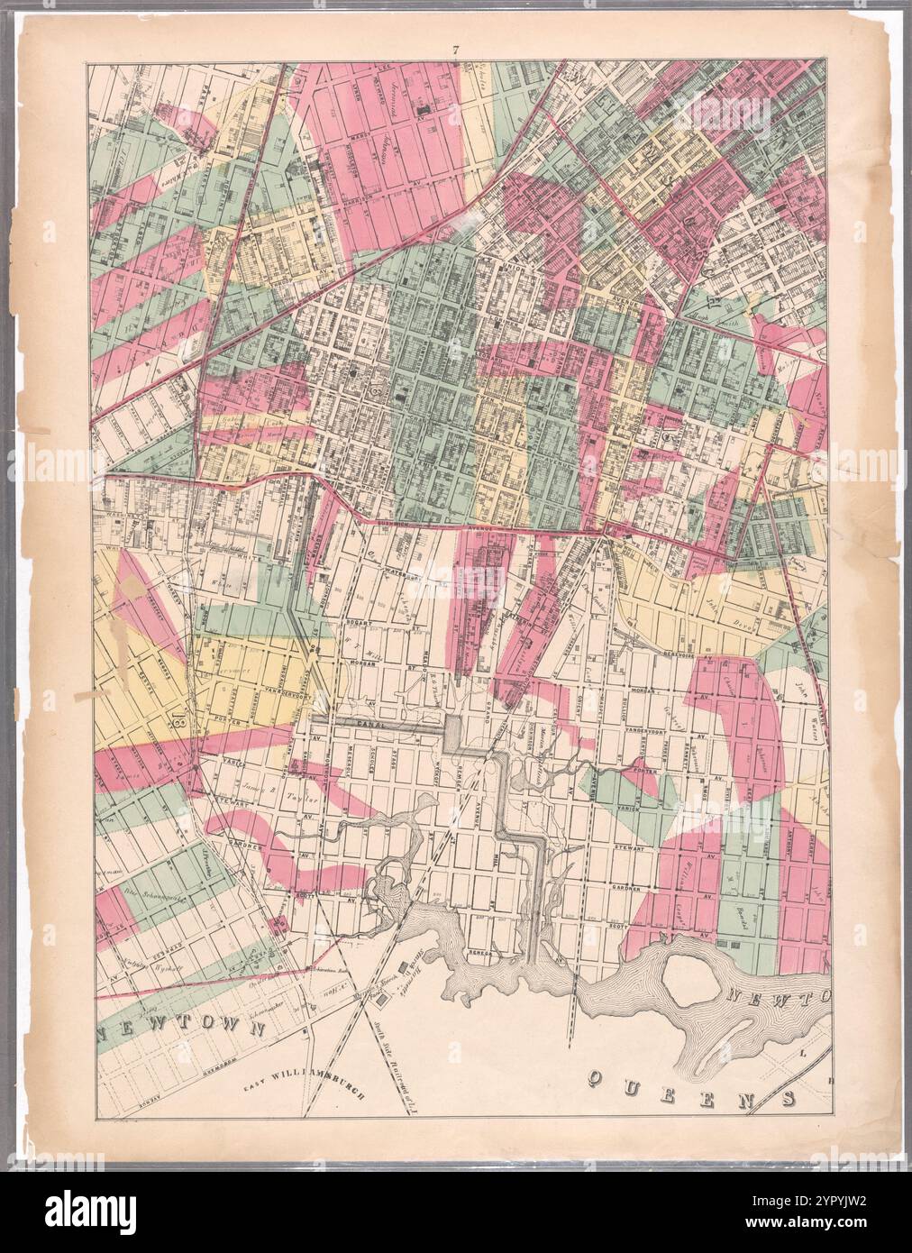 Sheet 7: Map encompassing Williamsburg, E. Williamsburg and Bushwick ...