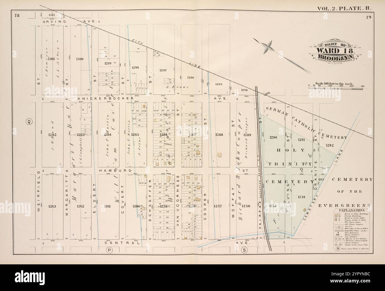 Fairfax city map hi-res stock photography and images - Alamy