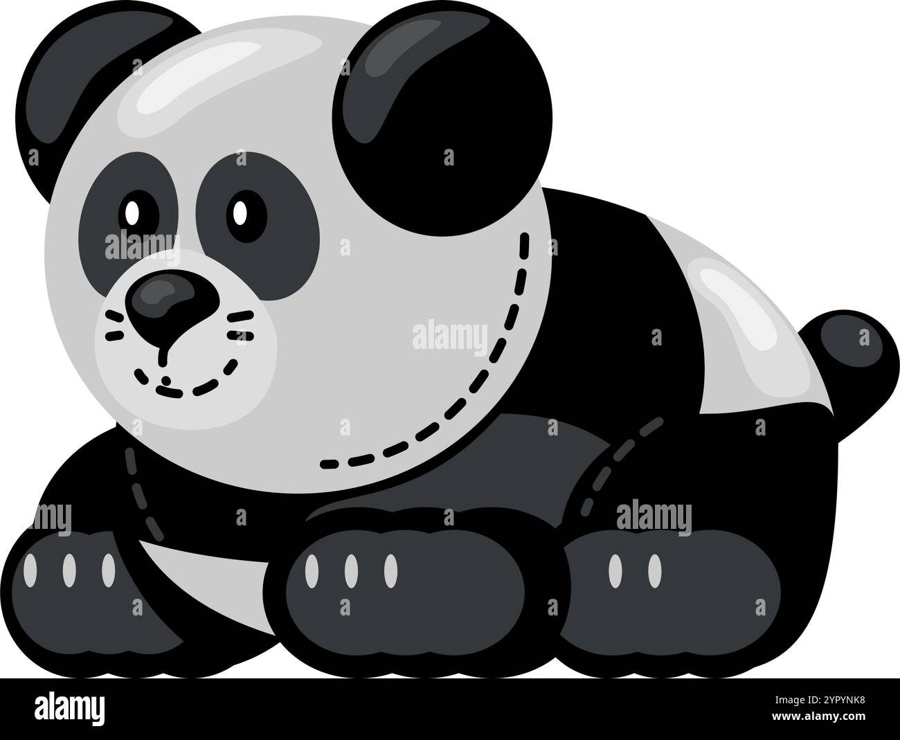 stuffed panda toy Stock Vector Image & Art - Alamy