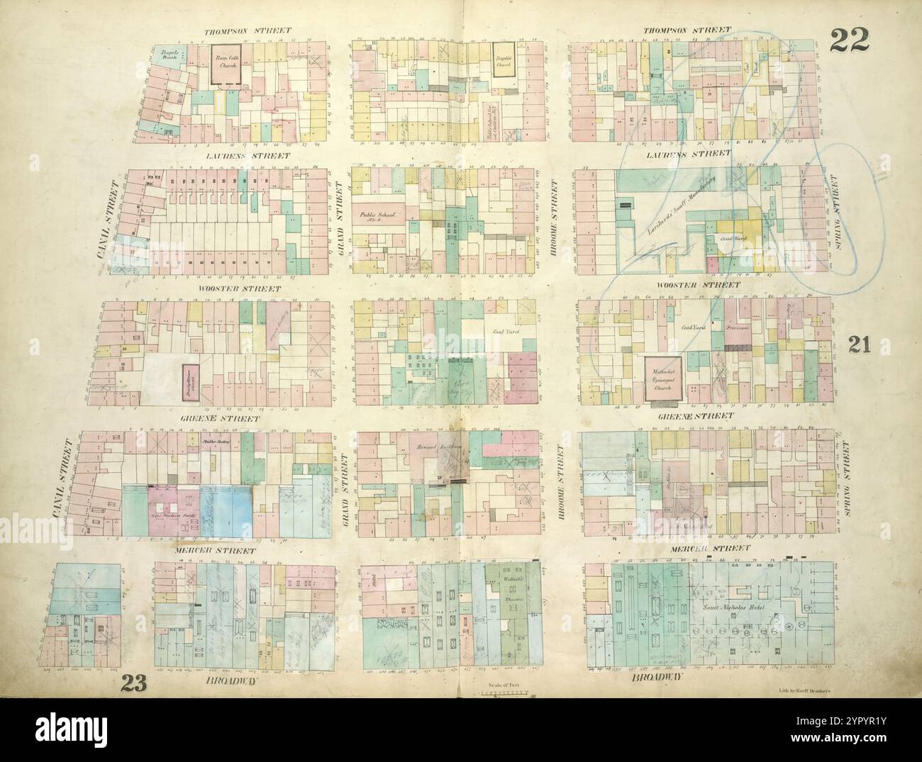 Wooster Street Map