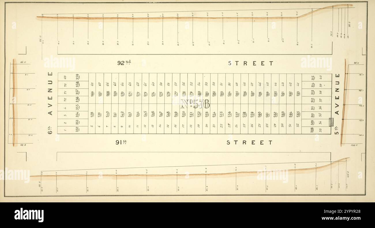 Block no 576 map hi-res stock photography and images - Alamy