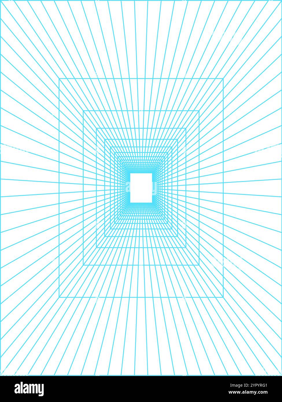 Y2k 3d Wireframe Vortex Stock Vector Image & Art - Alamy