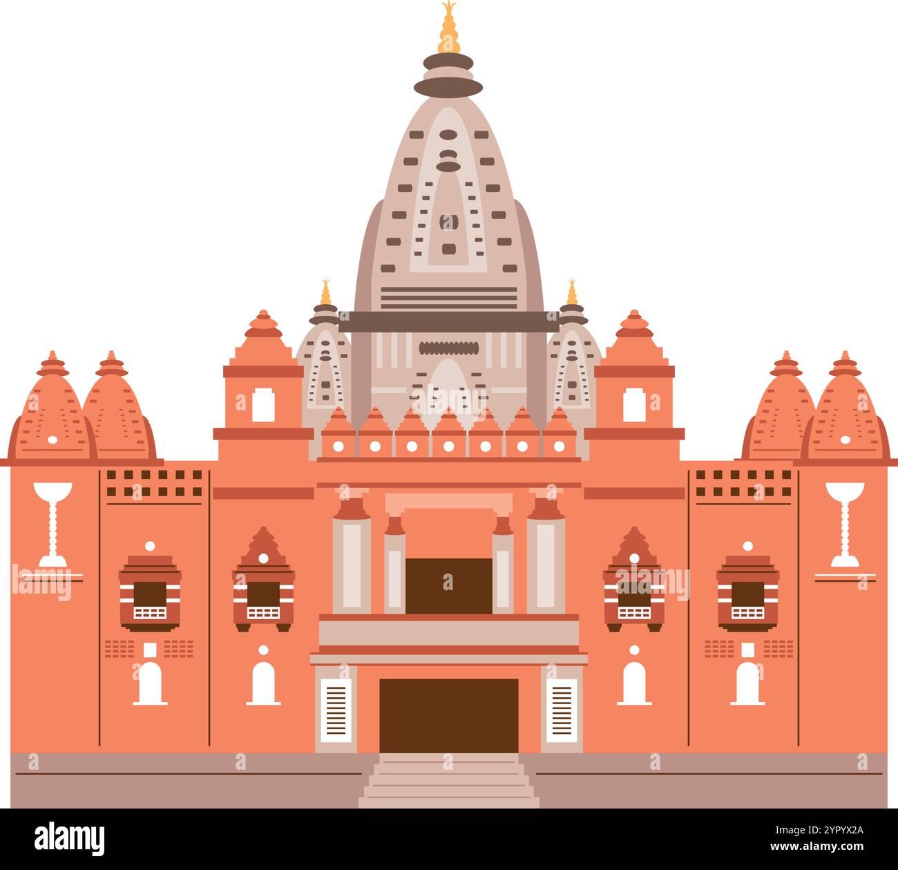 kashi vishwanath temple Stock Vector Image & Art - Alamy