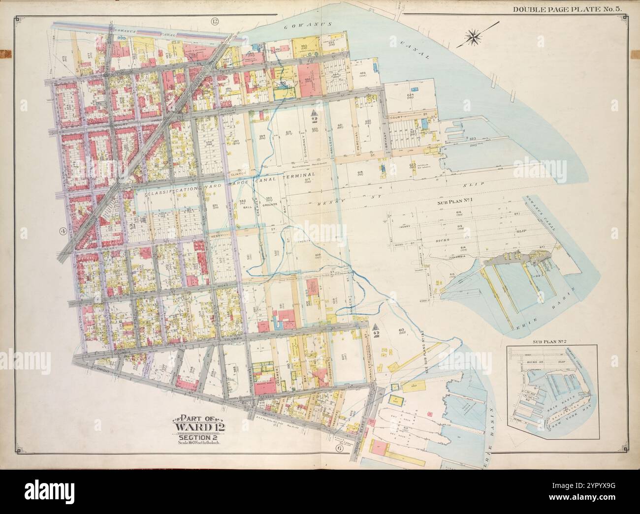Brooklyn, Vol. 1, Double Page Plate No. 5; Part of Ward 12, Section 2 ...