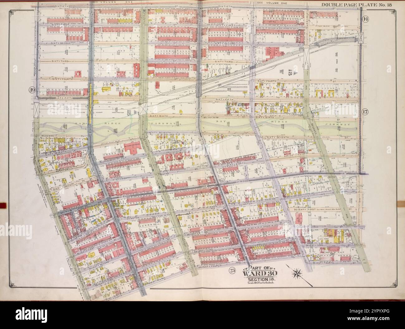 Brooklyn, Vol. 2, Double Page Plate No. 18; Part of Ward 30, Section 18 ...