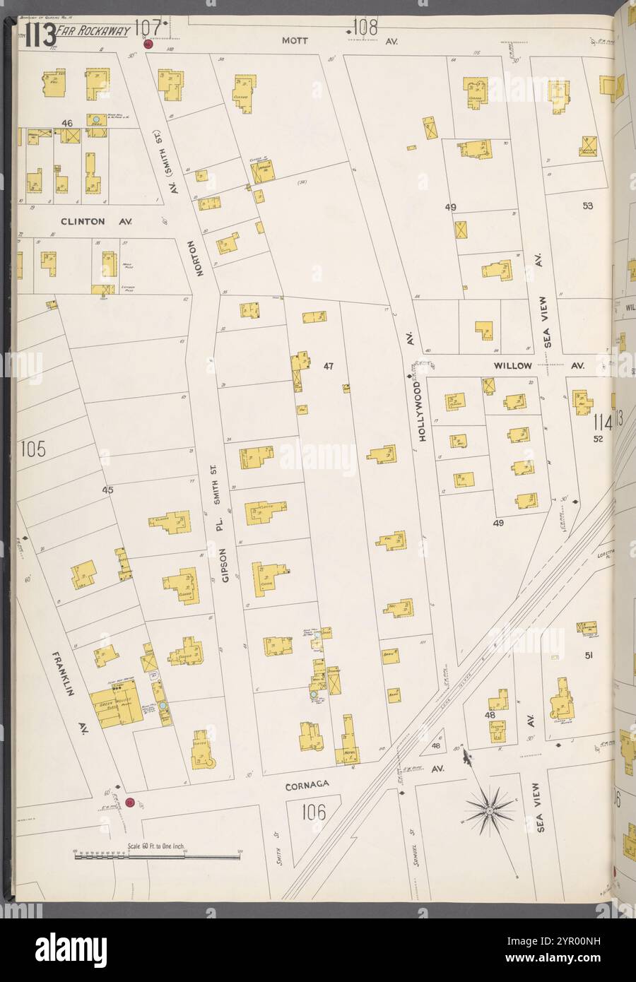 Queens V. 4, Plate No. 113 [Map bounded by Mott Ave., Sea View Ave ...