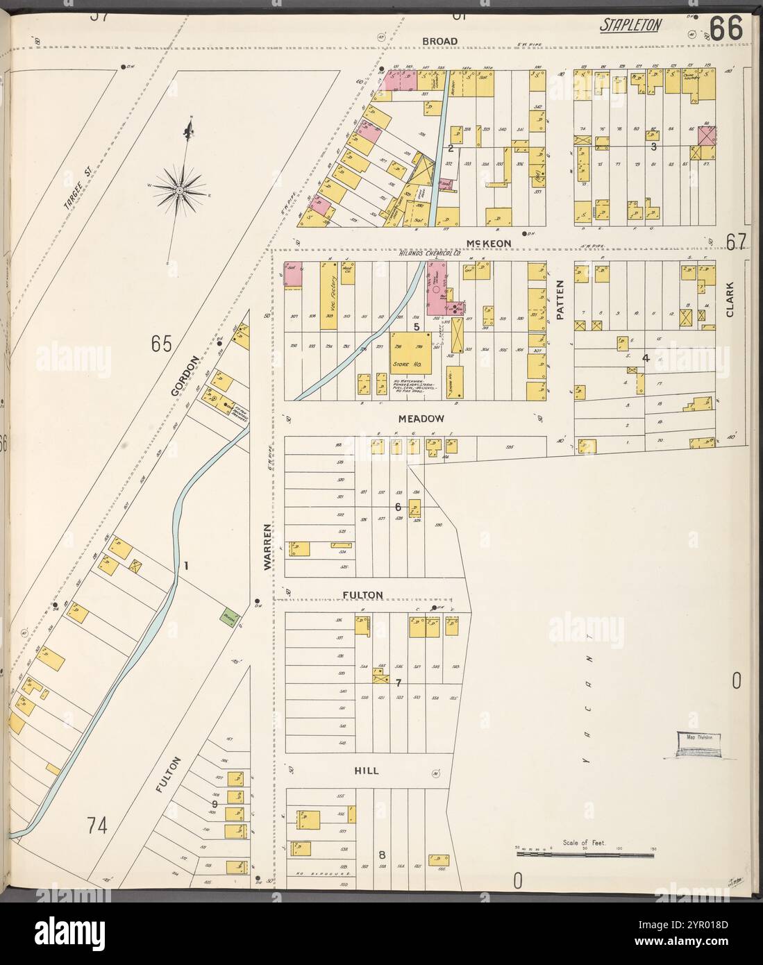 Richmond, Plate No. 66 [Map bounded by Broad, Clark, Fulton, Gordon ...