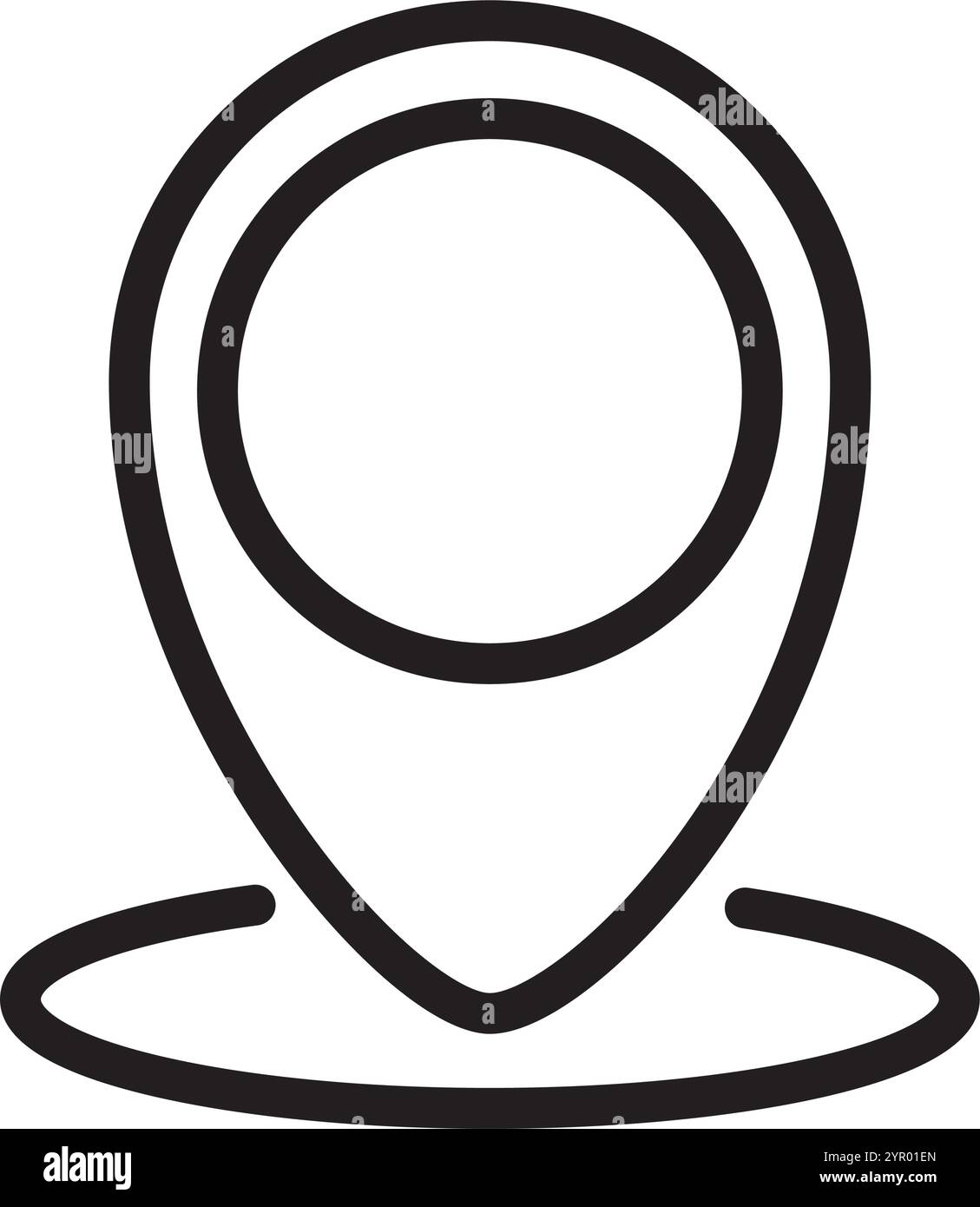 pointer location icon Stock Vector Image & Art - Alamy