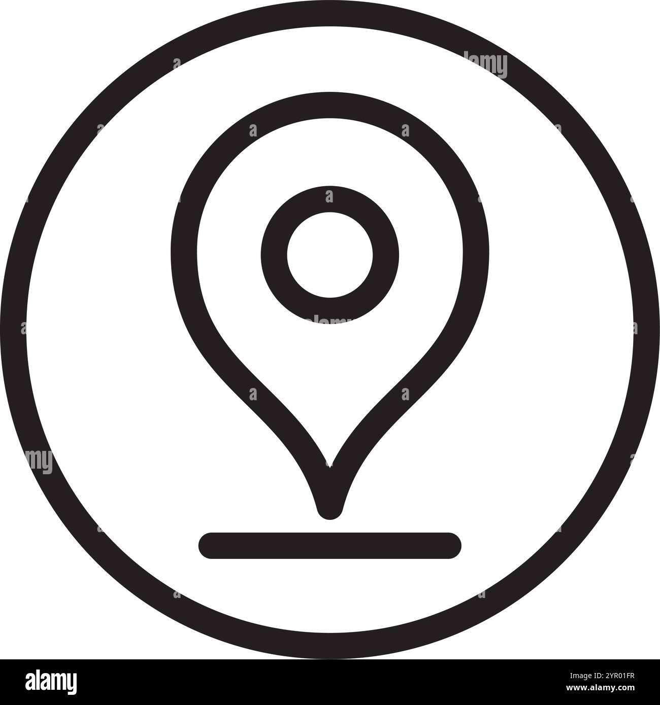 gps pointer location icon Stock Vector Image & Art - Alamy