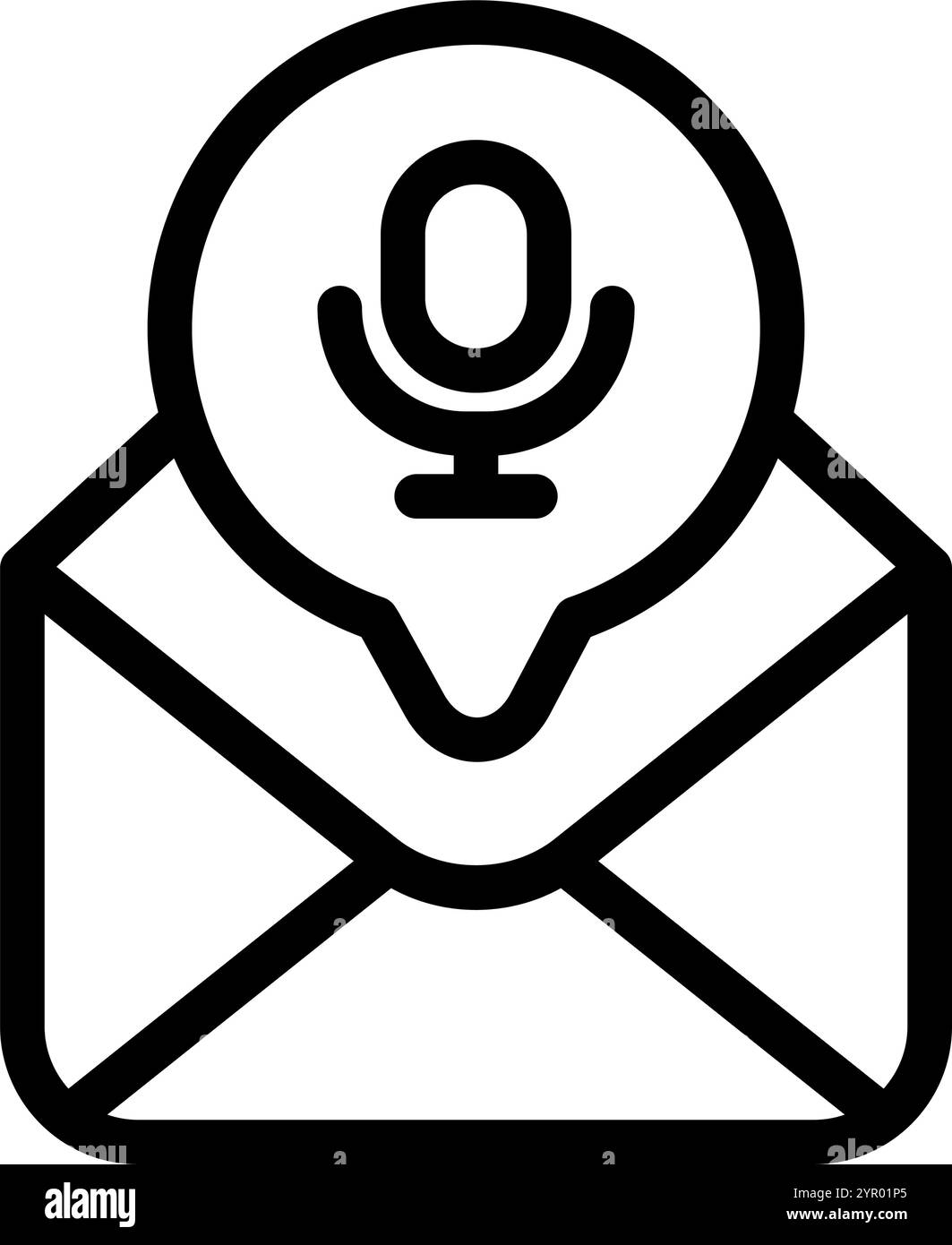 voice message contact icon Stock Vector Image & Art - Alamy