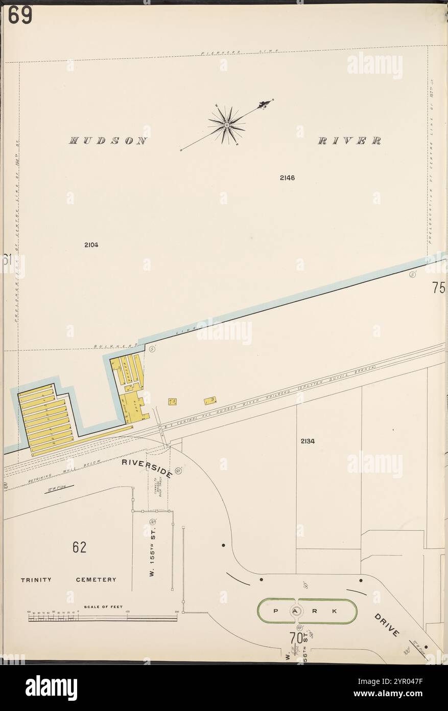 Riverside map hi-res stock photography and images - Alamy