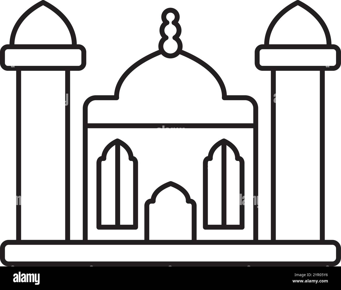gurdwara outline design Stock Vector Image & Art - Alamy