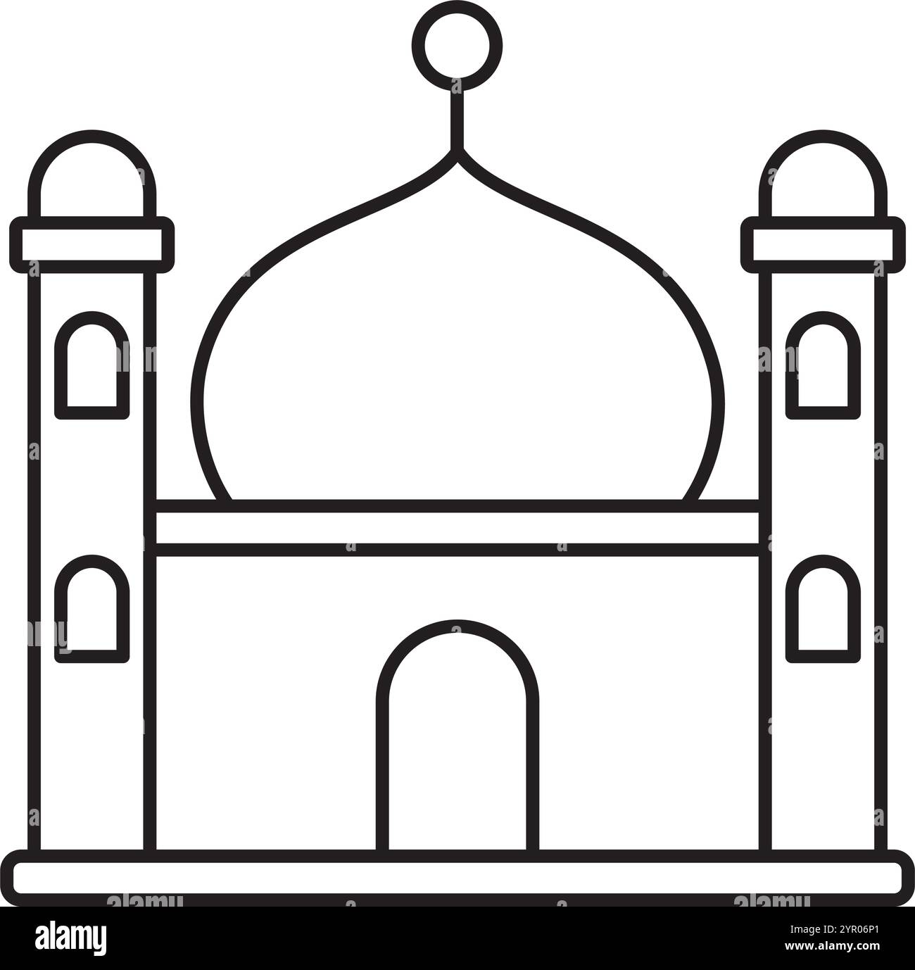 gurdwara temple line design Stock Vector Image & Art - Alamy