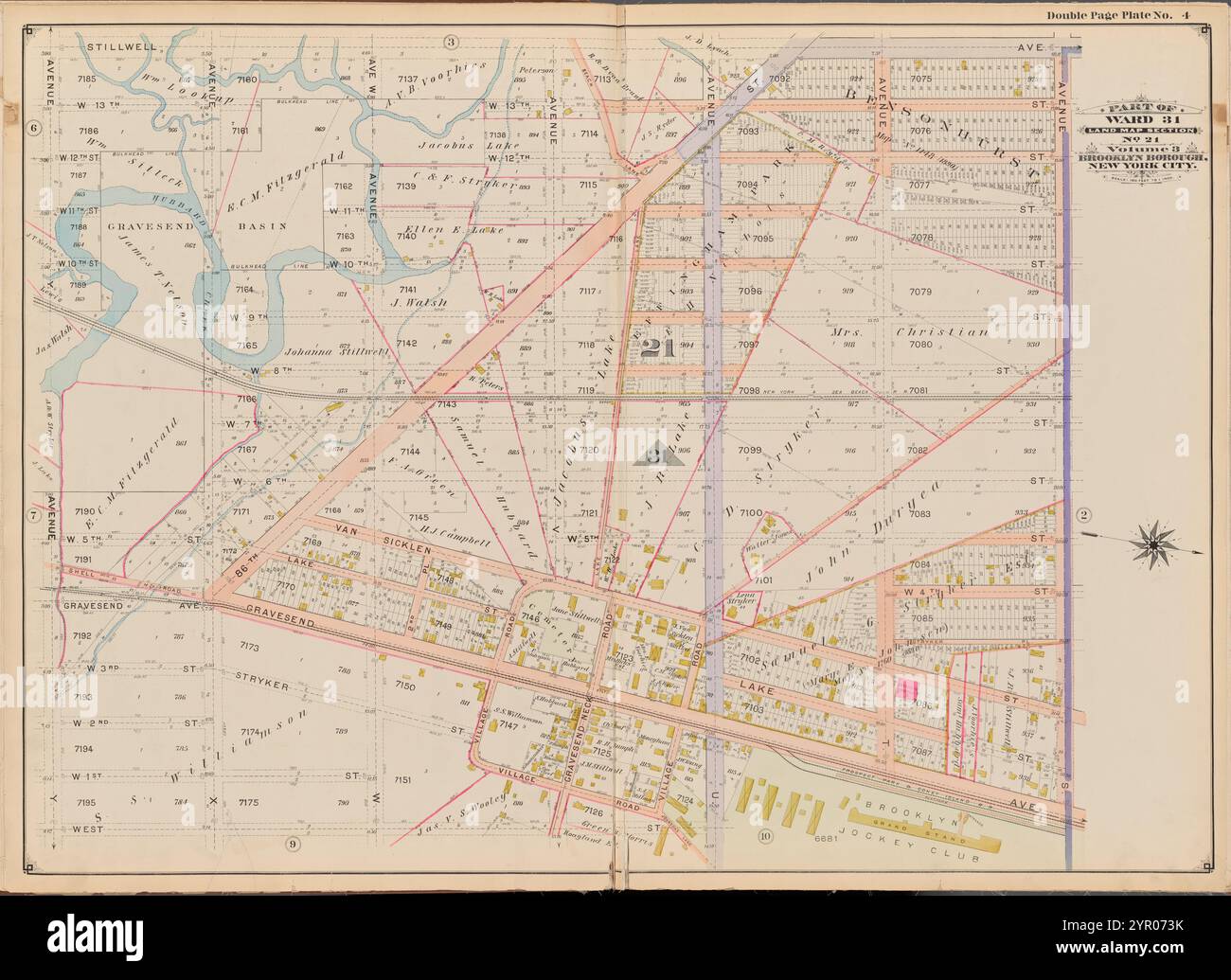 Bounded by Stillwell Ave., Avenue S, Gravesend Ave., Avenue U, West St ...