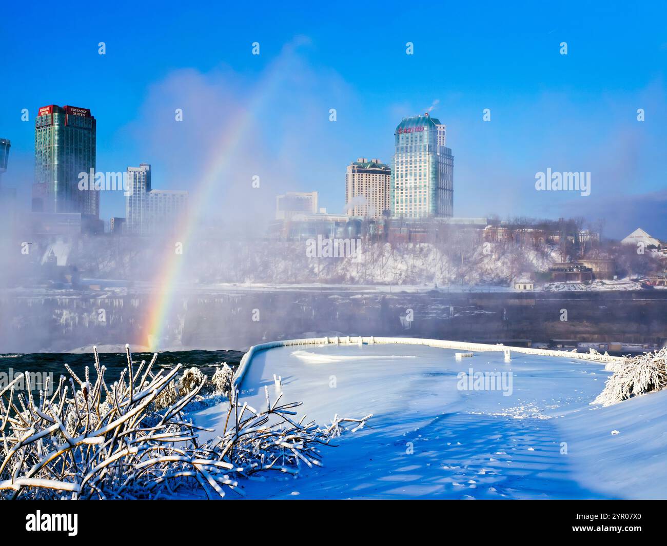 Niagara Falls Winter 2025, Winter in Niagara Falls, Ontario, Canada ...
